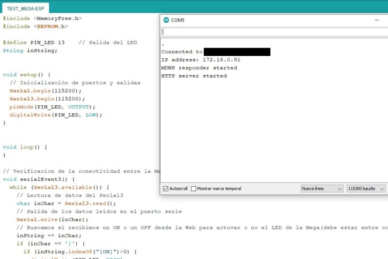 Arduino Mega + WiFi R3 ATmega2560 + ESP8266 32Mb - EUREK - Wiki